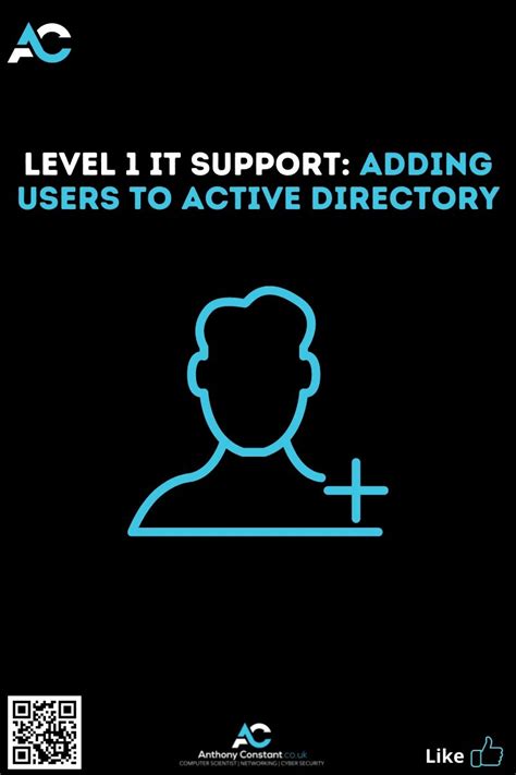 level 1 it support adding users to active directory