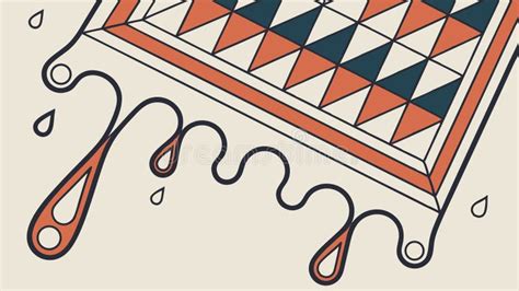 Abstract Geometric Border Design Vector Design Generative Ai Stock Vector Illustration Of