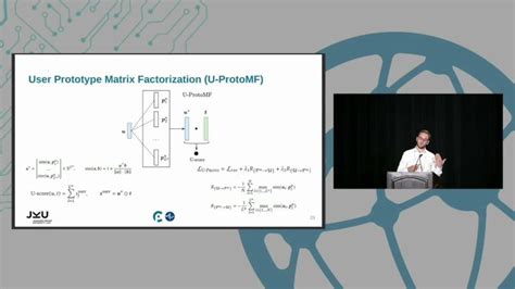 Alessandro B Melchiorre On Linkedin Session 6 Protomf Prototype Based Matrix Factorization