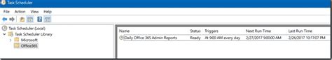 Schedule Powershell Script To Run Monthly Office 365 Reports