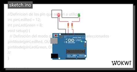 Led Selector Wokwi Esp32 Stm32 Arduino Simulator