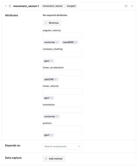 Configure A Merged Movement Sensor Movement Sensor