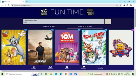 GitHub Sur Cse Fun Time This Is Tmdb Api Based Project In Which Trending Discover Movies