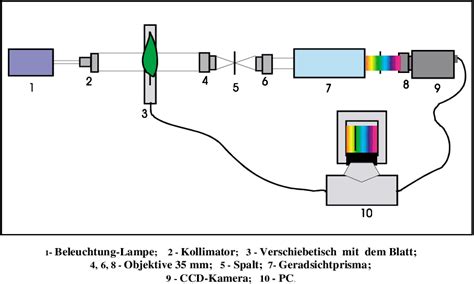 Figure D 11 Schematic Setup Of The Ccd Based Spectrometer Download