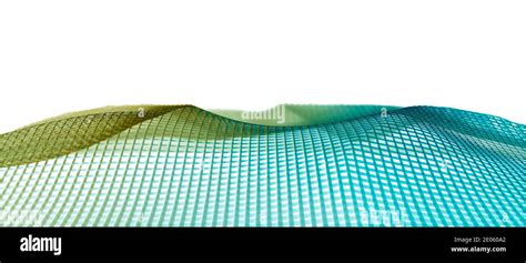 Modern Abstract Iridescent Colourful Wireframe Structure Virtual Grid Background Science Or