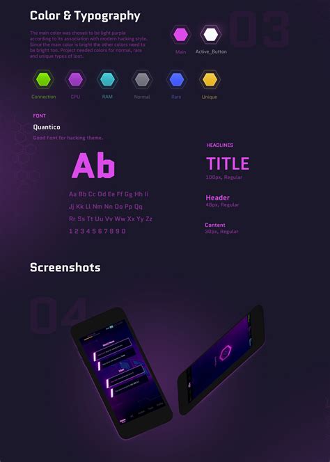 Mobile Game App Design Ui Ux In Hack Theme Tatiana Kornilova Artofit