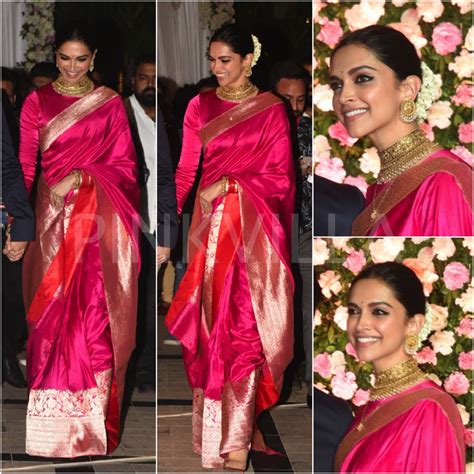 Deepika Padukone In Saree 27 Types Of Sarees You Will Love Reviewitpk