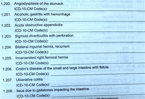 1200angiodysplasia Of The Stomach Icd 10 Cm Codes 1201alcoholic Gastritis With Hemorrhage Icd 1o