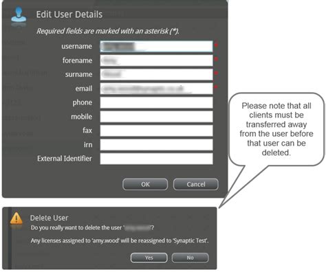 How Do I Delete And Edit A User