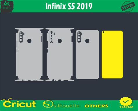 Infinix Hot I Skin Vector Template
