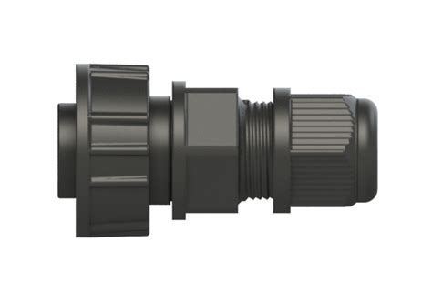 Waterproof Ip67 C Sizemiddle 18 Pins Female Field Attachable