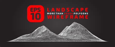 추상 와이어프레임 배경입니다 3d 그리드 기술 벡터 일러스트 레이션 풍경 0명에 대한 스톡 벡터 아트 및 기타 이미지 0명 각도 개발 Istock