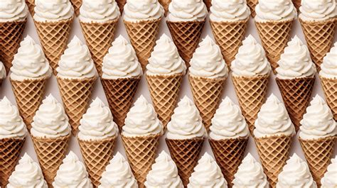 Seamless Waffle Texture Ice Cream Cone Pattern Background Waffle Pattern Waffle Cone Ice