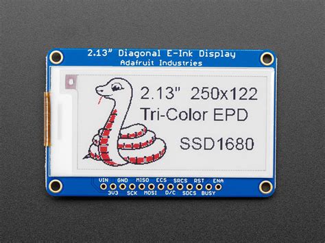 New Guide Adafruit 213″ Eink Display Breakouts And Featherwings Adafruitlearningsystem