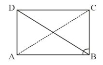 ABCD Is A Rectangle In Which Diagonal BD Bisects B Show That ABCD Is A Square