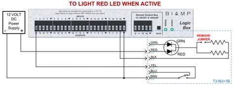 Connecting An Fsr T3 Mj1b To A Logic Box Biamp Cornerstone