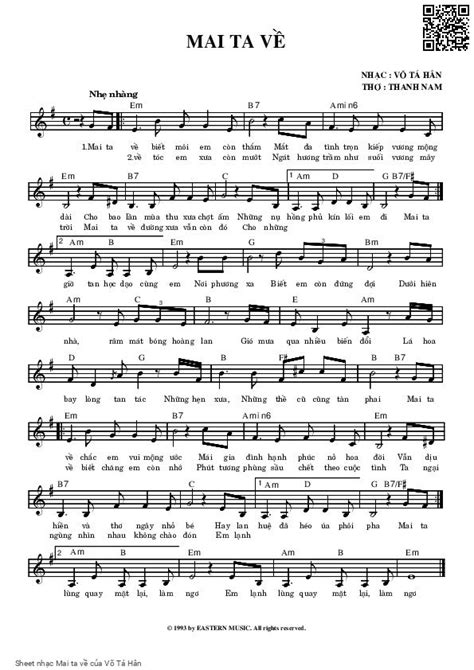 Sheet Mai Ta V Pdf L I H P M N T Nh C