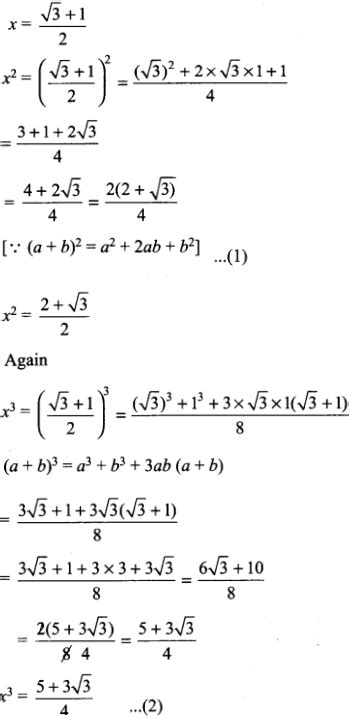 If X √3 1 2 Then Find The Value Of 4x 3 2x 2 8x 7