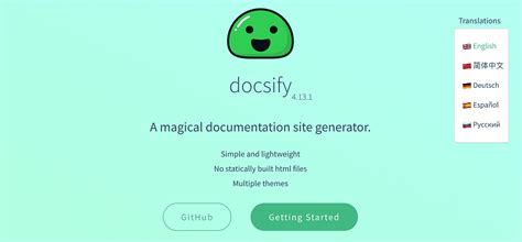 Docsify Out Of The Box Documentation Website Builder By Alexander