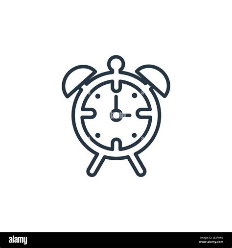 Wake up outline vector icon. Thin line black wake up icon, flat vector ...