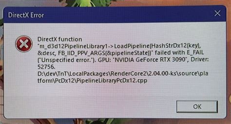 Directx Error R Battlefield2042