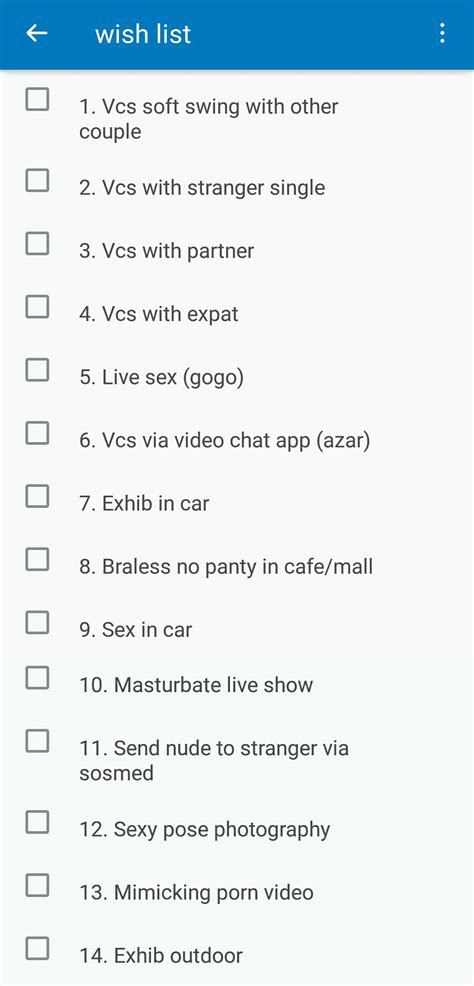Me And My Wife Just Create Wish List To Do R WifeWantstoPlay