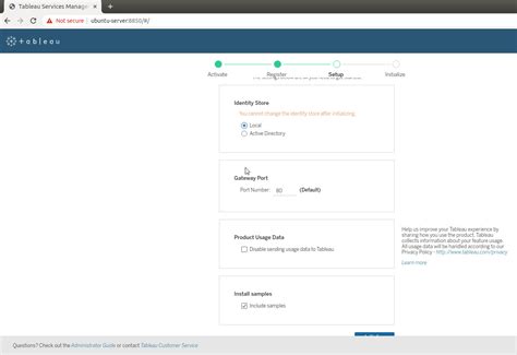 Installing Tableau Server On Linux Tableau Edition Jackson Two