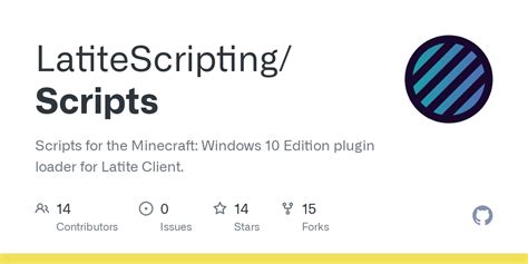 GitHub LatiteScripting Scripts Scripts For The Minecraft Windows Edition Plugin Loader