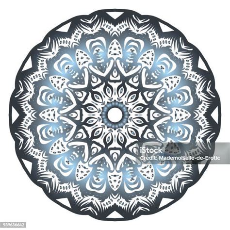 완벽 한 만다라입니다 현대 장식 름 벡터 모양을 지정 합니다 벡터 일러스트 레이 션 모자이크에 대한 스톡 벡터 아트 및 기타