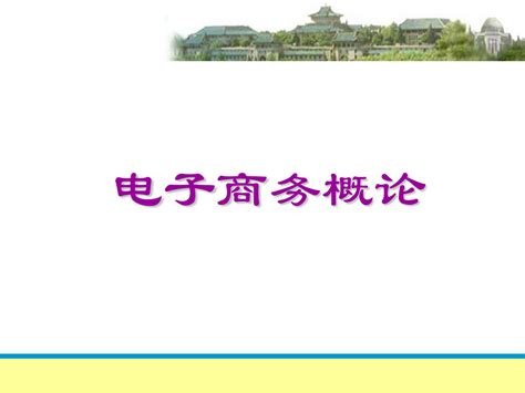 电商的支付与结算ppt53页word文档在线阅读与下载无忧文档