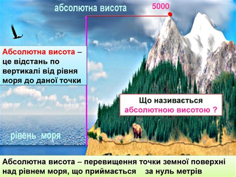 Презентація «Абсолютна і відносна висота місцевості 6 клас