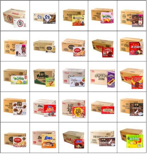 무료배송 과자 쿠키파이 상자box 31종 몽쉘 오예스 빅파이 오뜨 초코파이 마가렛트 티몬