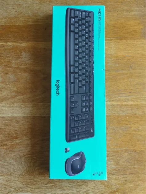 Logitech Mk270 Wireless Mouse And Keyboard Combo £12 99 Picclick Uk