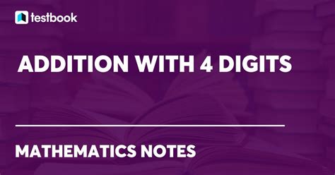 4 Digit Addition Learn How To Add 4 Digit Numbers With Or Without
