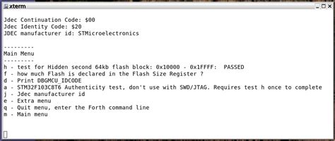 Bluepill Diagnostics — Mecrisp Stellaris Unofficial 1 0 Documentation