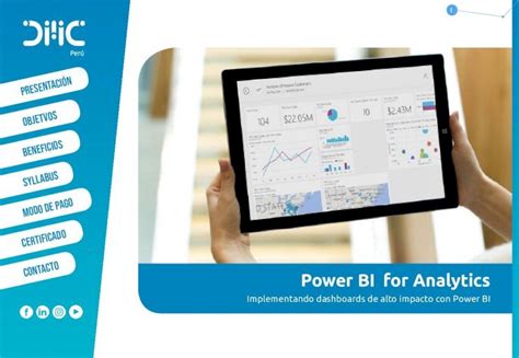 pdf curso dmc perú big data · implementando dashboards de alto