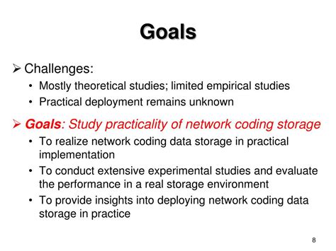 PPT Network Coding Distributed Storage PowerPoint Presentation Free