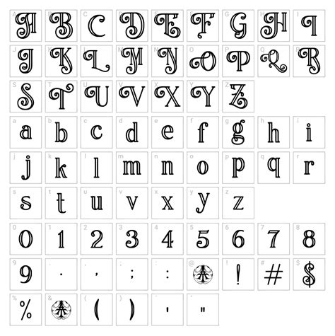 Treva Del Mar Font Vectordad