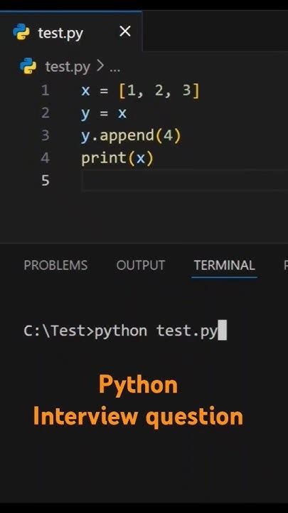 Python Interview Question Youtube