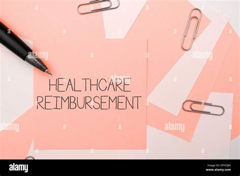 Sign Displaying Healthcare Reimbursement Business Idea Paid By