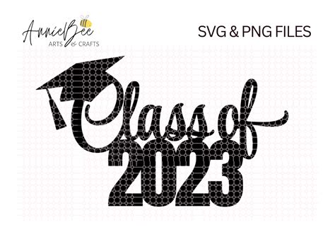 Class Of 2023 Cake Topper Svg Etsy