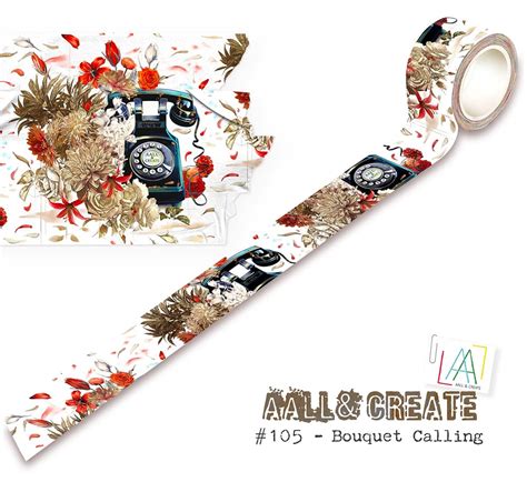 Aall And Create Layer It Up Collection Washi Tape Bouquet Calling