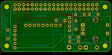Rpi Zero Minidexed Io Board Pcb Design Simple Diy Electronic Music