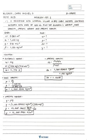 PSET Problem Set Petroleum Engineering Studocu