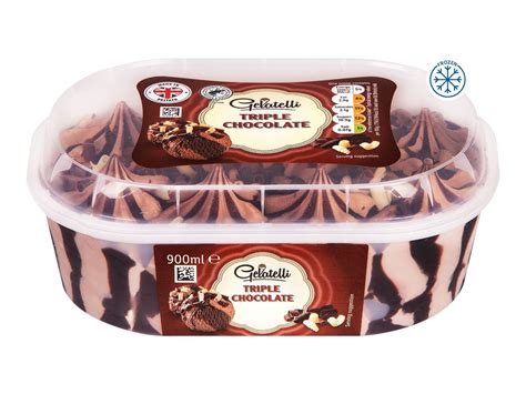 Check Halal Status Of Lidl Gelatelli TRIPLE CHOCOLATEIce Cream Tubs 900ml Install Mustakshif