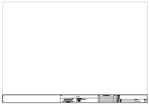 Architectural Title Block Model Space Template Dwg Mmakja