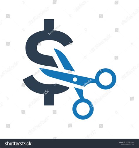 비용 절감 가격 절감 아이콘 스톡 벡터로열티 프리 1430212664