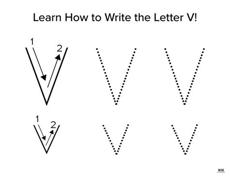 Letter V Worksheets 50 Free Printables Printabulk