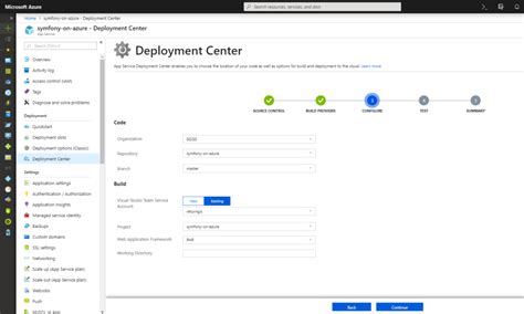 Desplegar Web App Con Symfony En Azure App Service Windows Returngis