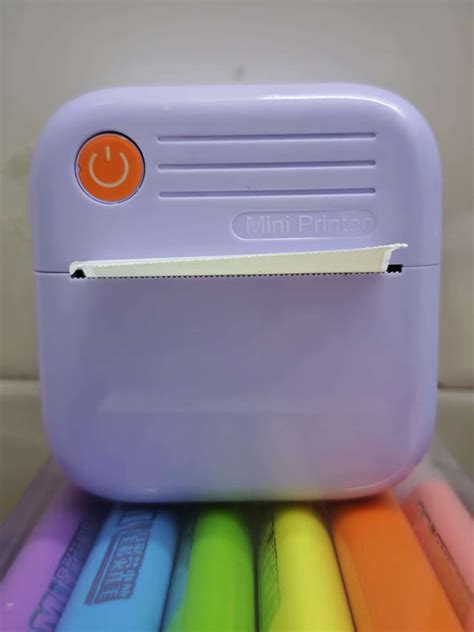 Ctcmsp Sticker Printer Label Maker Machinebluetooth Inkless Printpods